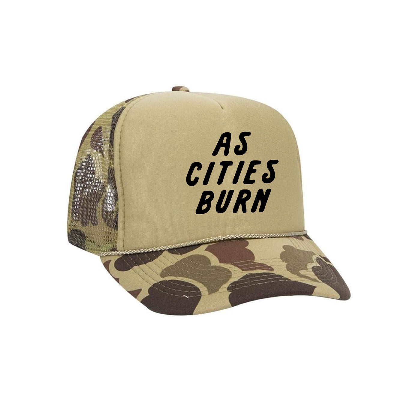ACB TRUCKER HAT - CAMO – Relentless Merch Store